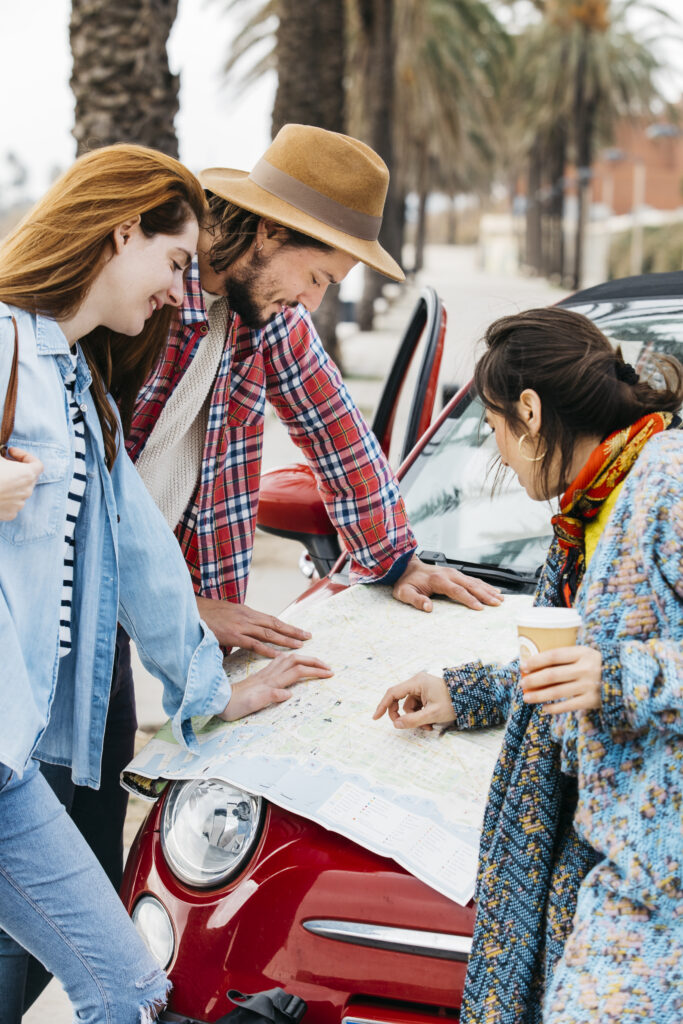 Describe a map that was useful to you? - Pioneer Of English